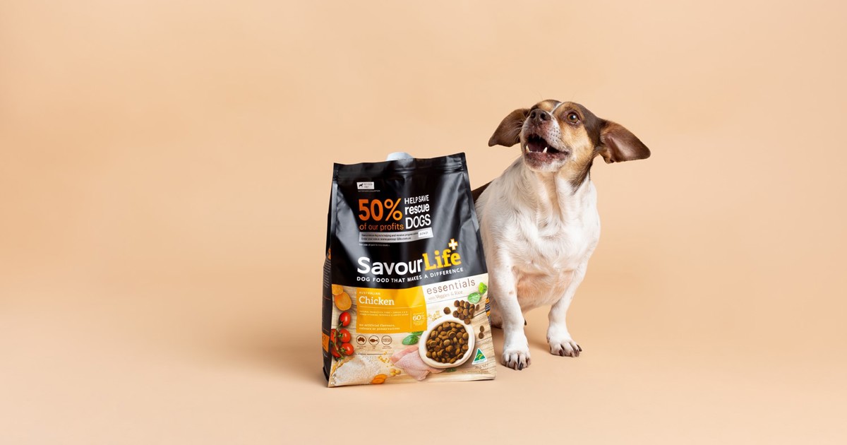 SavourLife Essentials Dog Food Range