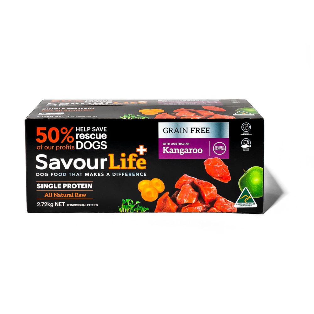 SavourLife All Natural Raw Australian Kangaroo Dog Food